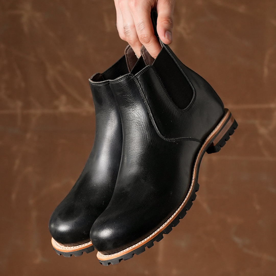 Chelsea Explorer (Raven Black) Goodyear Welted 030' CRS – Craft & Glory