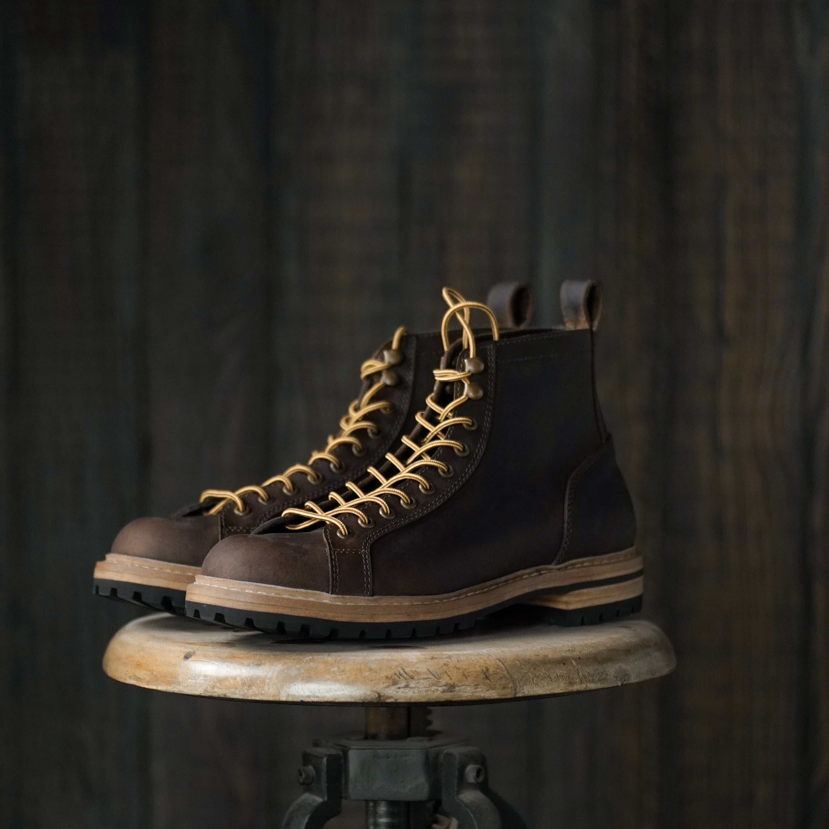 Monkey Explorer Boots 6" (Vintage Brown) Goodyear Welted – Craft & Glory