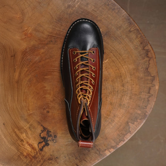 Outlander Boots 6" (Black & Tan) – Craft & Glory