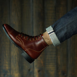 Aspen Boots 6" (Saddle Tan) Goodyear Welted – Craft & Glory
