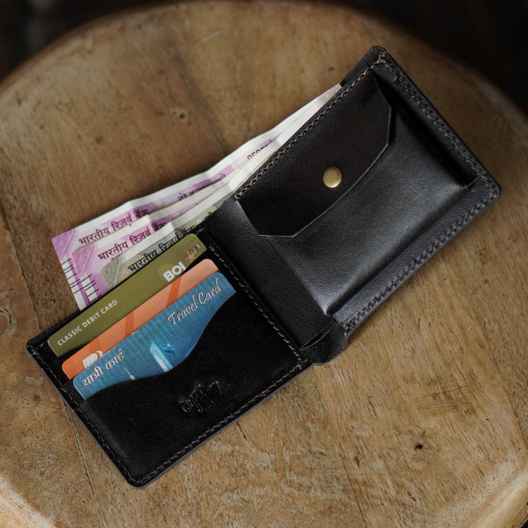 Texas Wallet (Raven Black) – Craft & Glory