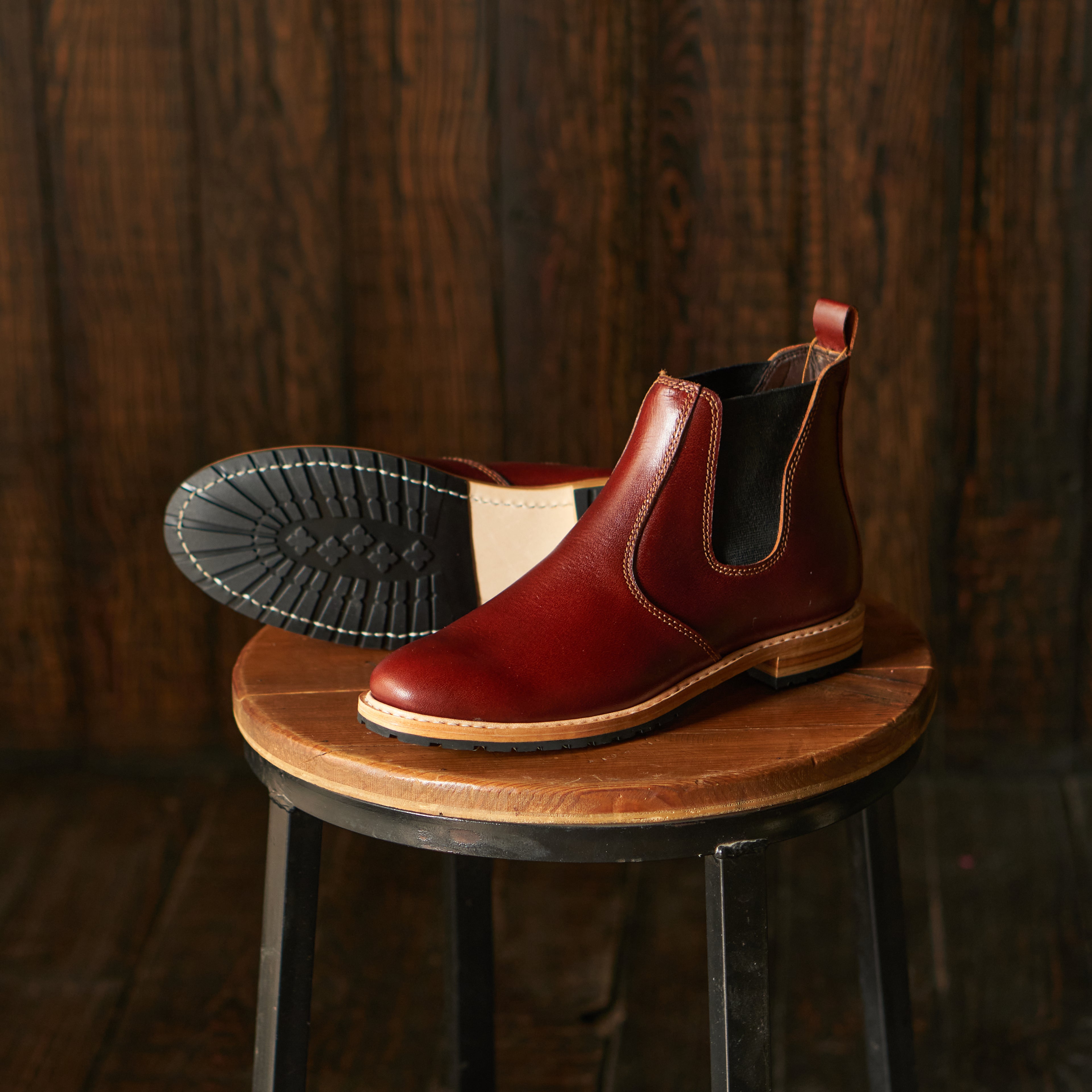 Chicago Chelsea Boots 6" (Saddle Tan) Goodyear Welted – Craft & Glory