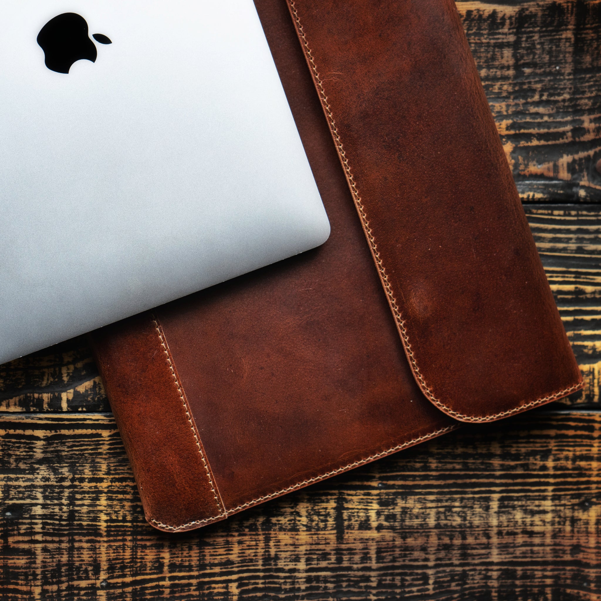 Leather laptop sleeve cover – Craft & Glory
